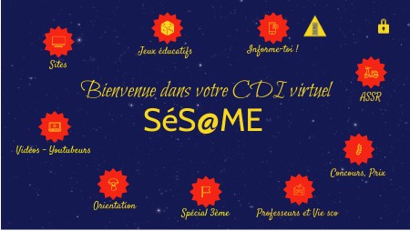 SéS@ME : CDI Virtuel | Genially