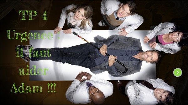 TP4 - Comment soigner Adam ? | Genially