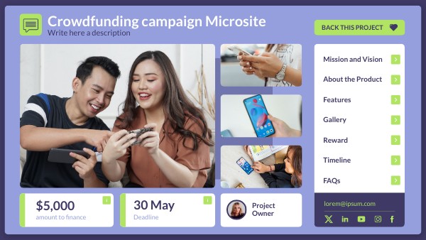 CROWDFUNDING CAMPAIGN | Genially