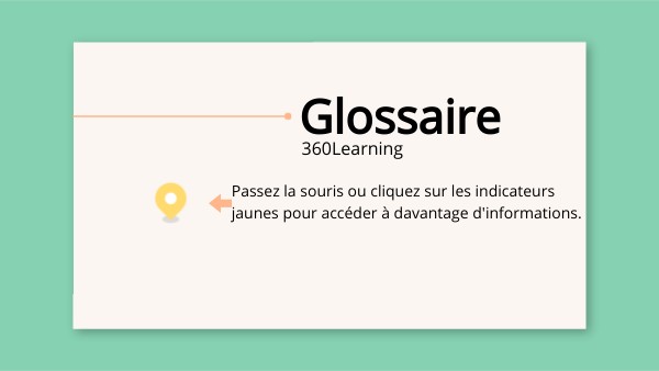 [FR] 360Learning Glossary | Genially