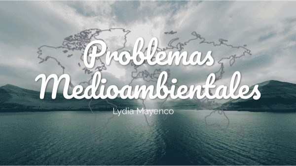 Problemas medioambientales