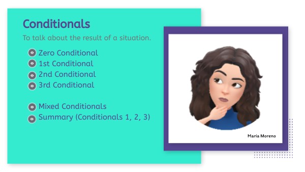 Conditionals 2Bach | Genially