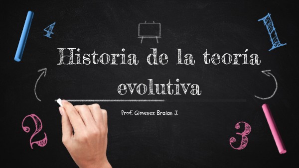 Historia de la evolución Parte I | Genially