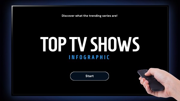 Top TV Shows infographic | Genially