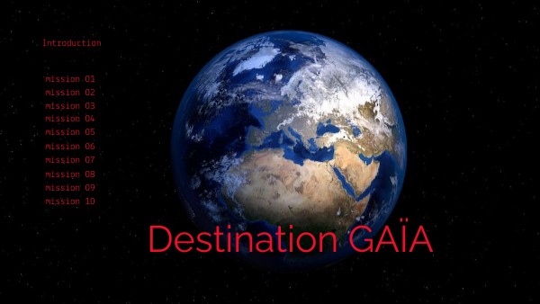 Destination GAIA | Genially