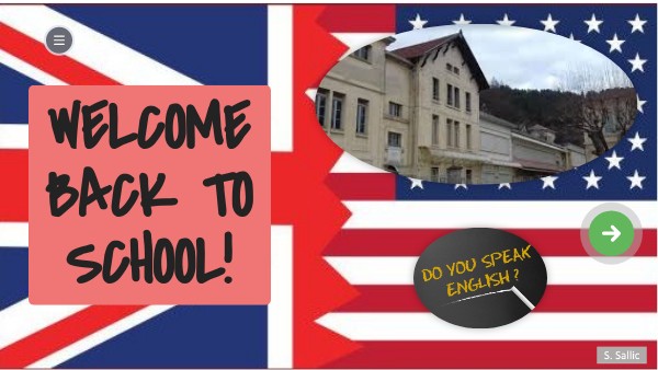 Welcome Back to School - 4e | Genially