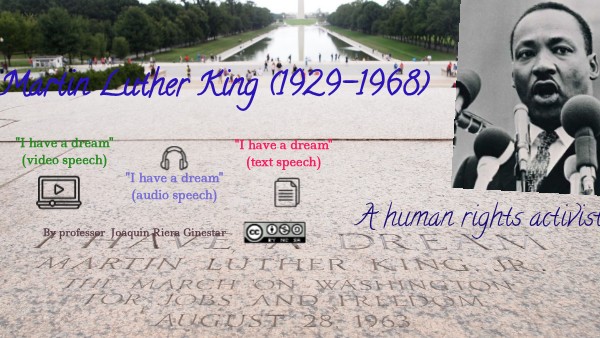 Martin Luther King by professor Joaquin Riera | Genially
