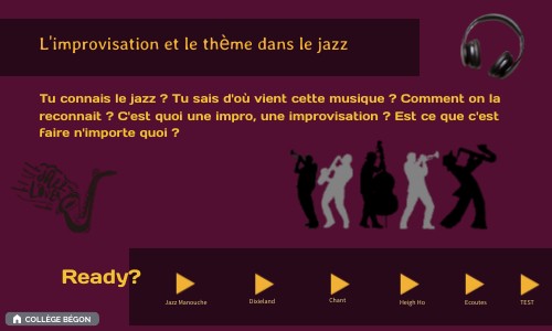 jazz et improvisation | Genially