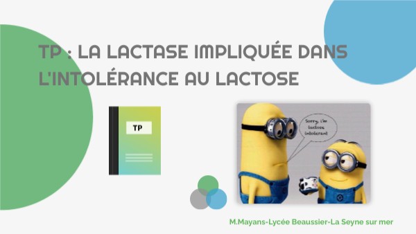 TP lactase | Genially