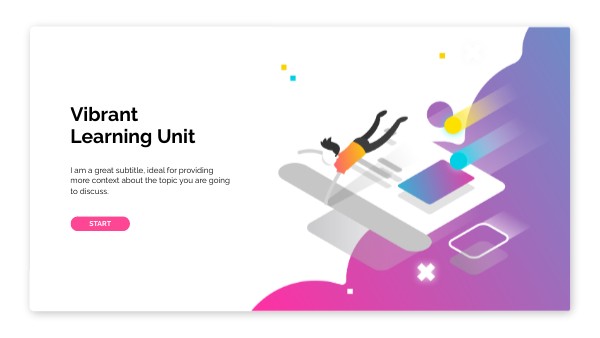 Vibrant Learning Unit | Genially