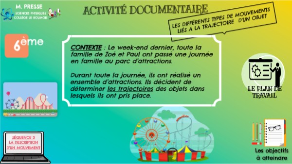 6ème_MOUVEMENT_ACTIVITÉ2_types de trajectoires | Genially