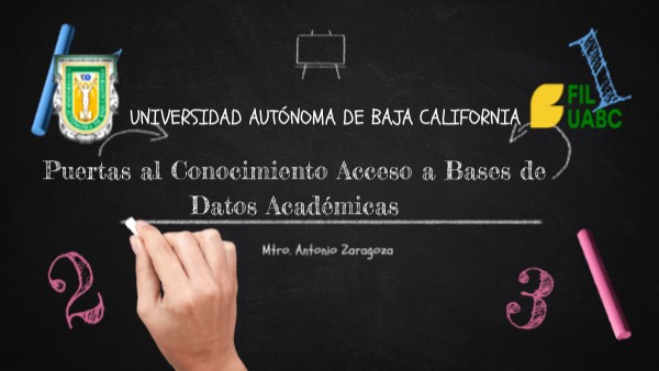 Bases de Datos Academicas | Genially