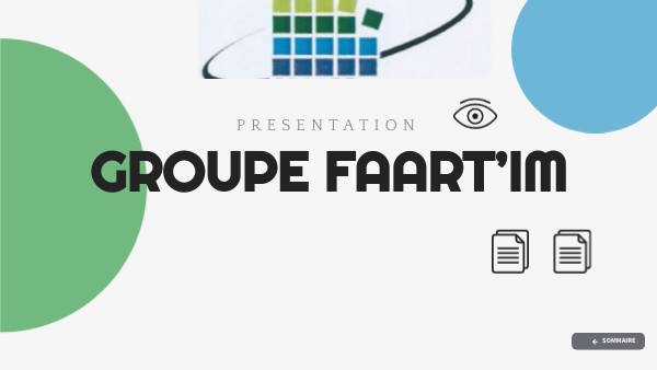 Scénario FAART'IM | Genially