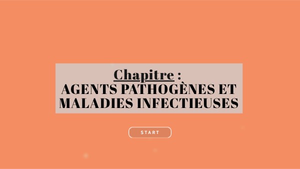 Agents pathogènes et maladies vectorielles | Genially