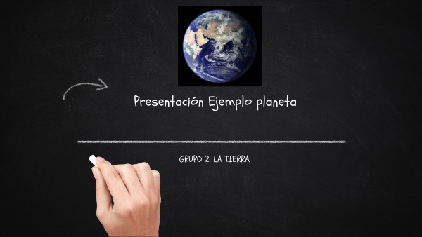 Presentación Ejemplo planeta. | Genially