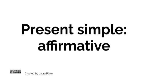 Present simple | Genially
