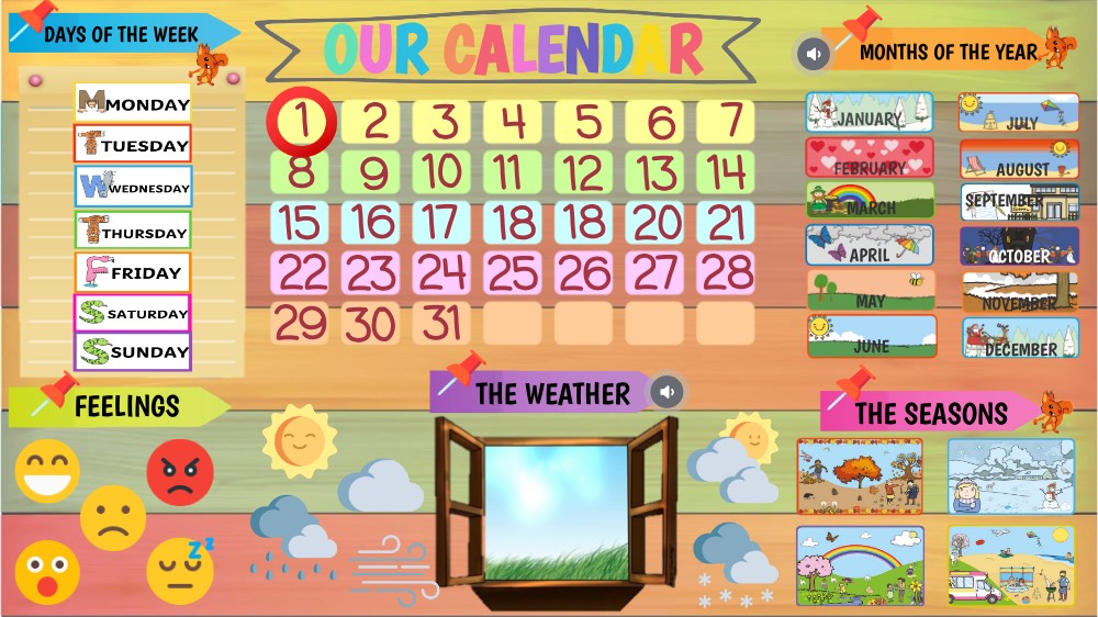 OUR CALENDAR | Genially