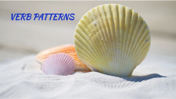 verb patterns | Genially