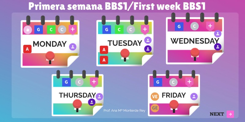 Programación BBSA1 | Genially
