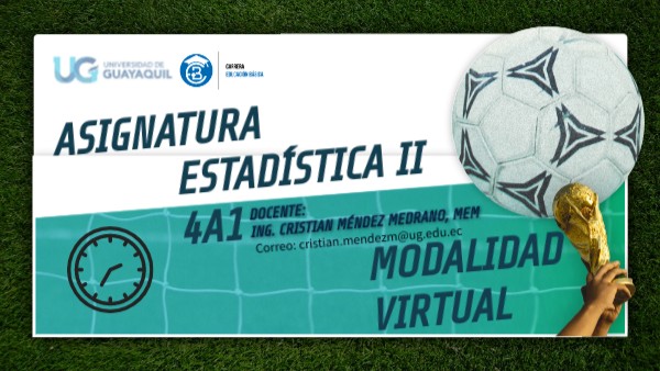 Estadística II 4to A1 2024-2025 CI | Genially