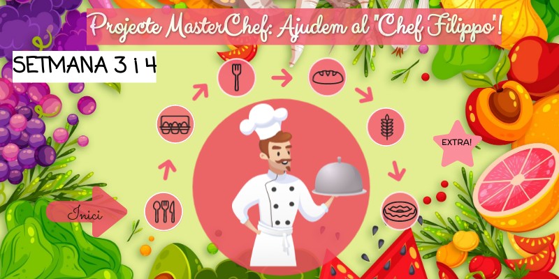 MASTERCHEF Setmana 3 i 4 (curs 22/ 23) | Genially