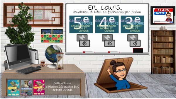 Salle de classe virtuelle HGEMC DUBOIS | Genially