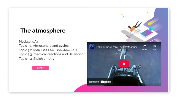 The atmosphere | Genially