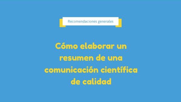Como elaborar resúmenes | Genially