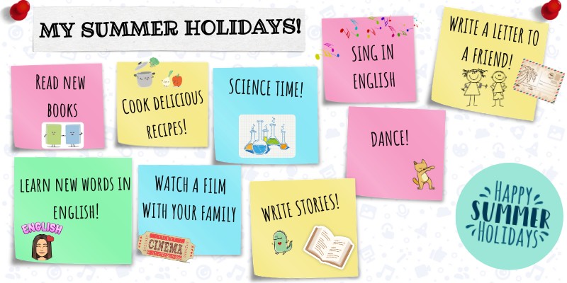 Happy summer holidays! | Genially