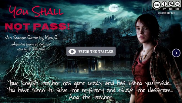 ESCAPE GAME - Fantasy | Genially