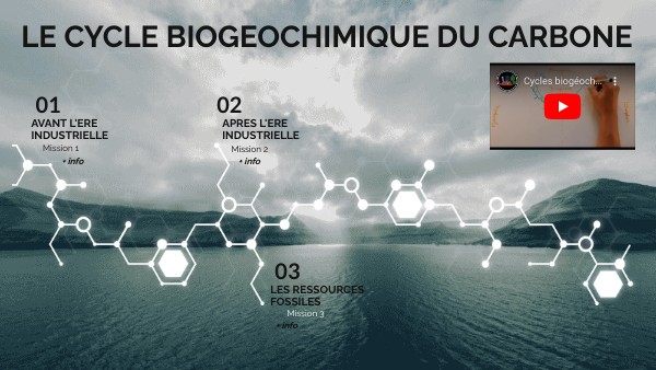 Le cycle biogéochimique du carbone | Genially