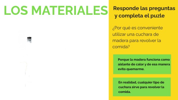 LOS MATERIALES | Genially