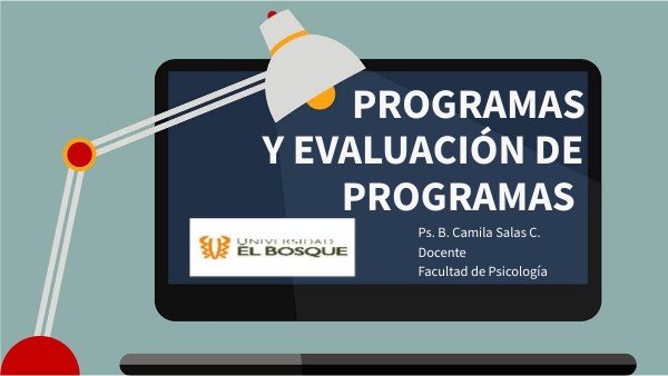 Presentación programas | Genially