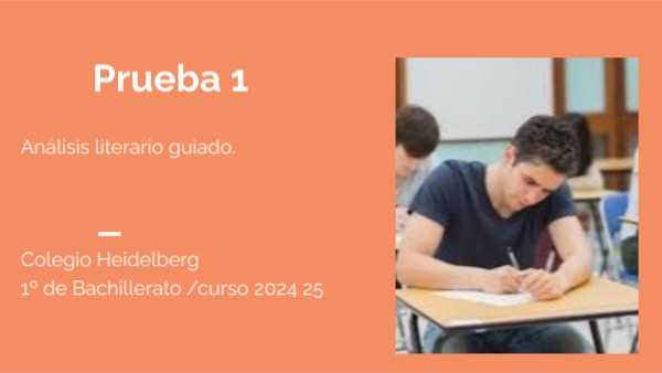 Prueba 1 / 1º D | Genially