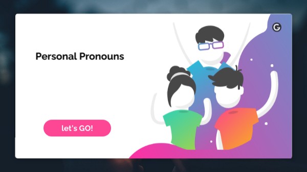 Personal Pronouns | Genially