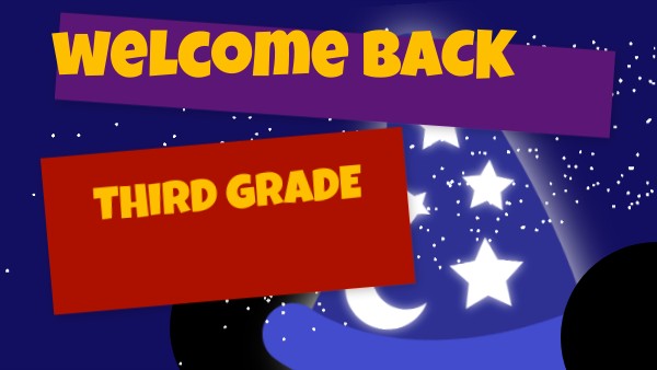 3D Bienvenida Grado Tercero | Genially