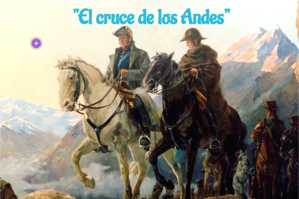 "El cruce de los Andes"