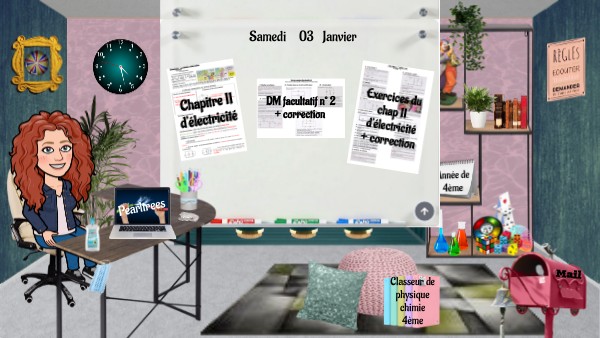 Classe idéale 4ème Mme Bertin | Genially