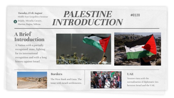Palestine Presentation | Genially