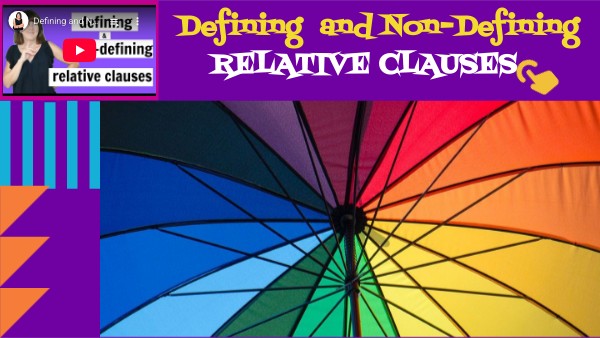 RELATIVE CLAUSES | Genially