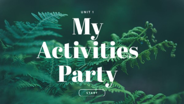 5° Unit 1 Present Continuous | Genially