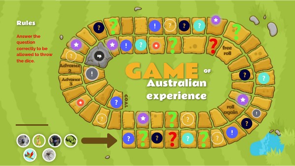Australia board game | Genially