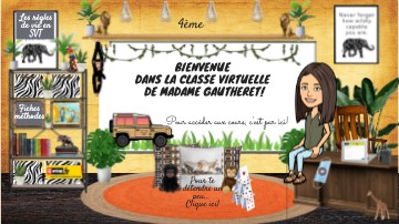 Classe virtuelle 4ème | Genially