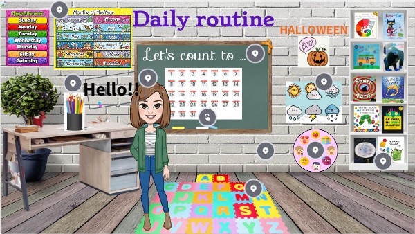 Routines pre primary | Genially