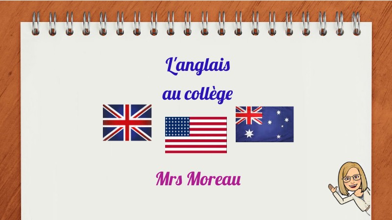 L'anglais au collège 6e | Genially