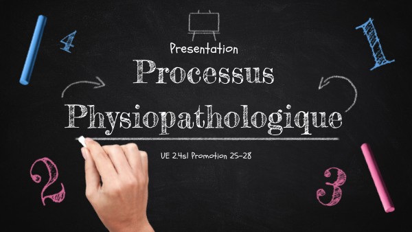 Processus Physiopathologique UE 2.4s1 | Genially