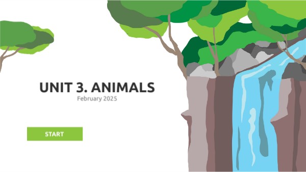 Unit 3. Animals 24-25 | Genially