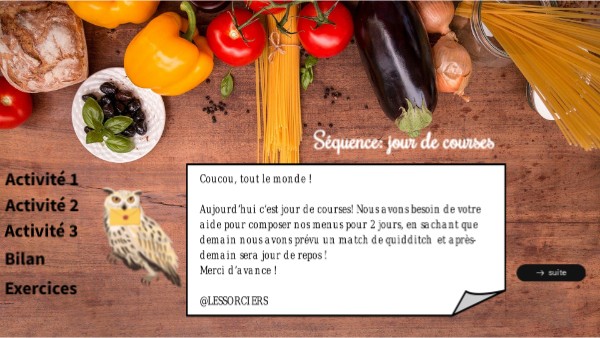 S jour de courses.HPpptx | Genially