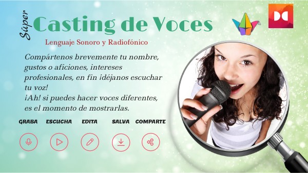 Casting de Voces | Genially