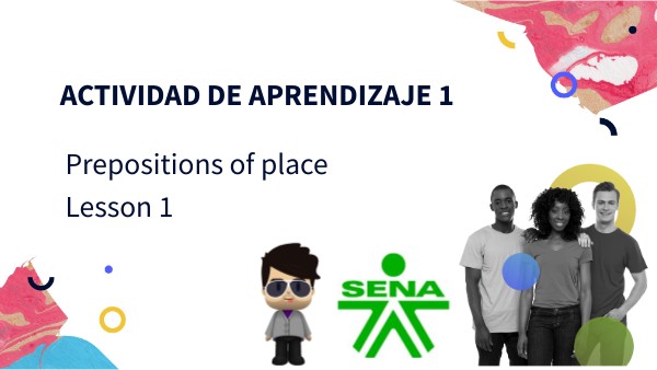Prepositions of place | Genially